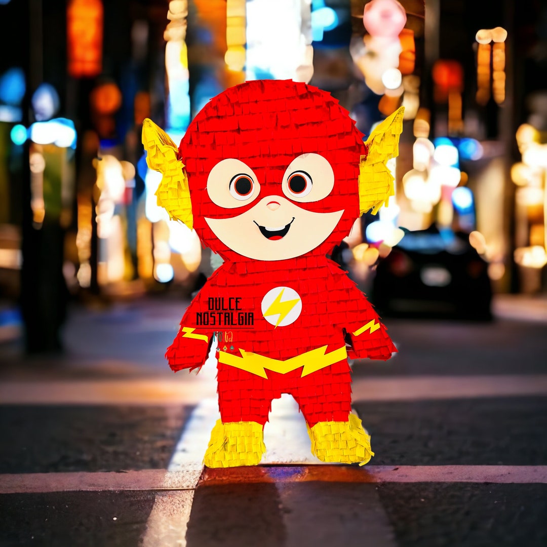 The Flash PIÑATA / The Flash Party piñata / The Flash pinata, The Flash ...
