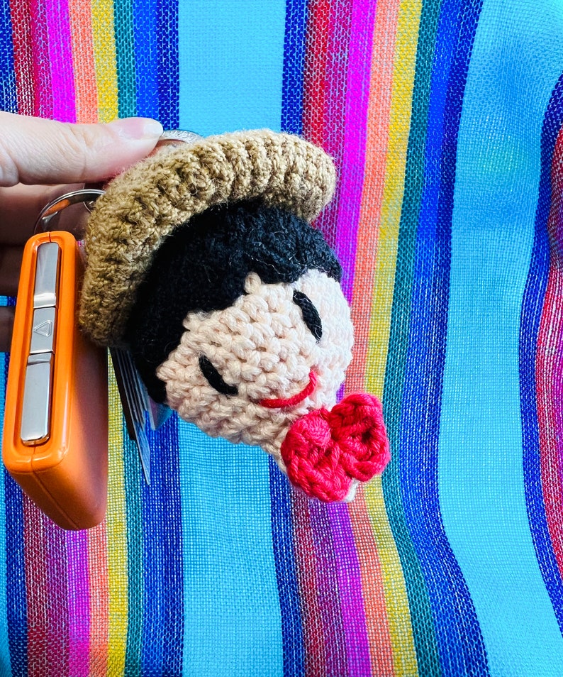 Charro Amigurumi Cowboy Keychain Crochet Mexican Dolls - Etsy