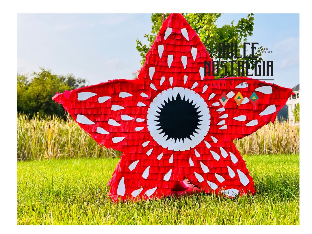 Stranger Things PIÑATA, DEMOGORGON party piñata, strange pinata ...