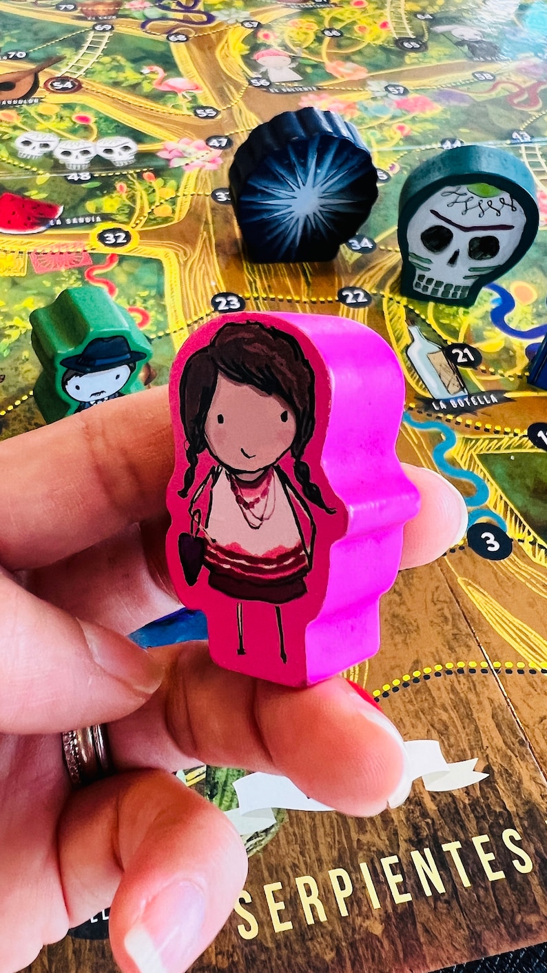 Lotería & Serpientes Y Escaleras Game Set – Mexican Family Board Games ...