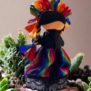 Maria Doll Rainbow, Gift for Kids, Toys, Luxury Mexican Doll, Lele ...