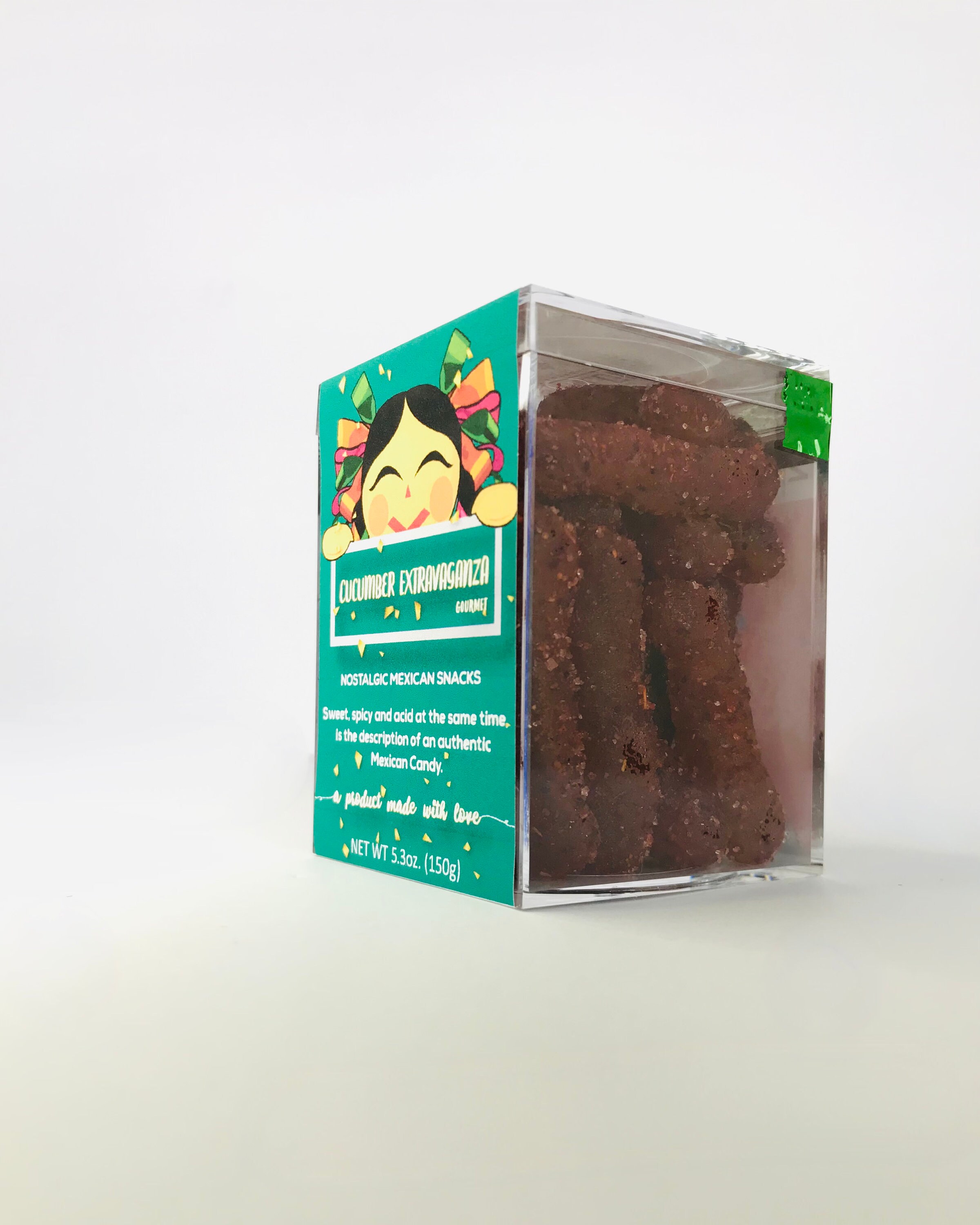 CUCUMBER EXTRAVAGANZA 5.3oz Cucumber Gummy Candy Mexican | Etsy