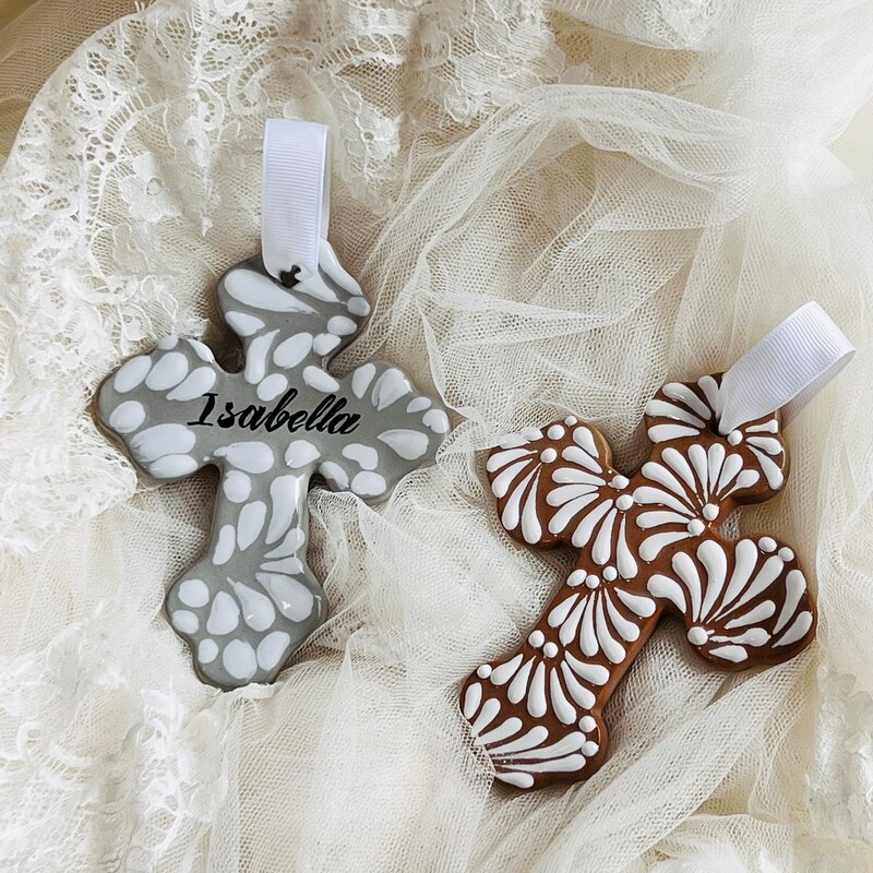 Baptism Cross - Etsy