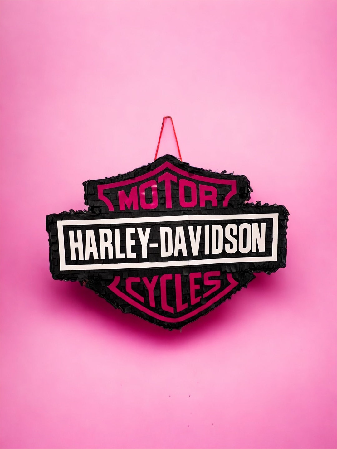 Pink Harley Davison PIÑATA / Harley Davison Party Piñata / Harley ...