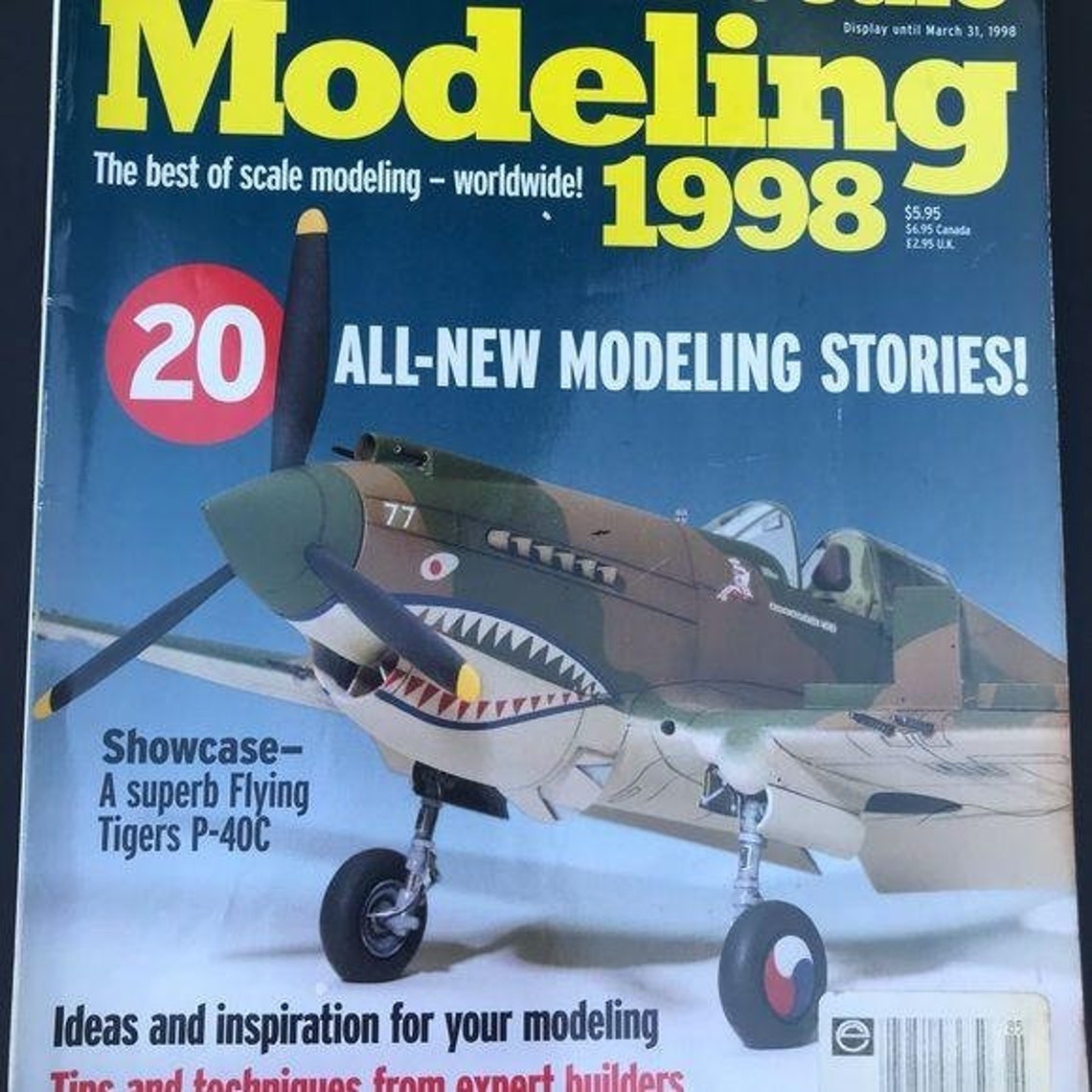 Lot of 8 vintage Fine Scale Modeling magazines | Etsy