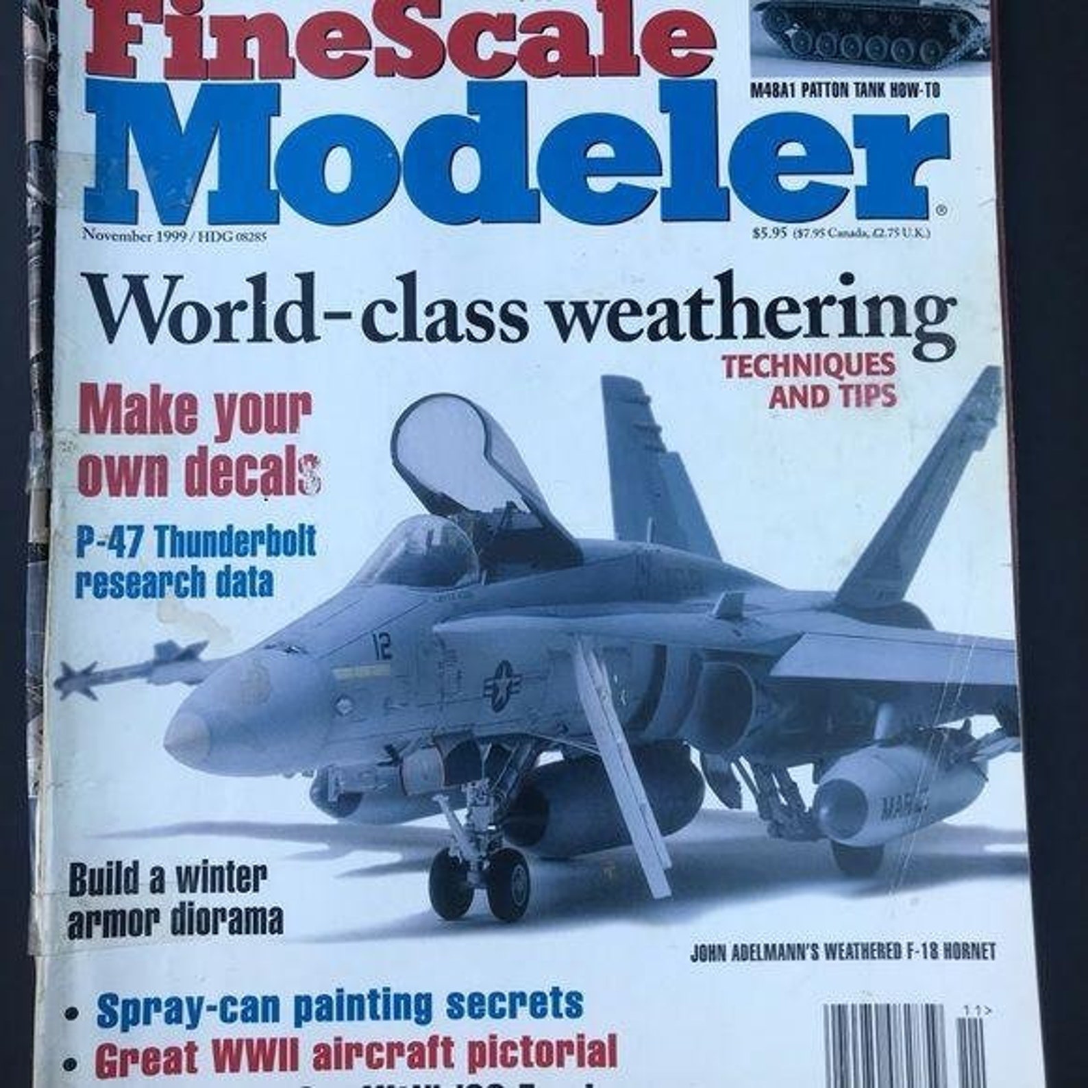 Lot of 8 vintage Fine Scale Modeling magazines | Etsy