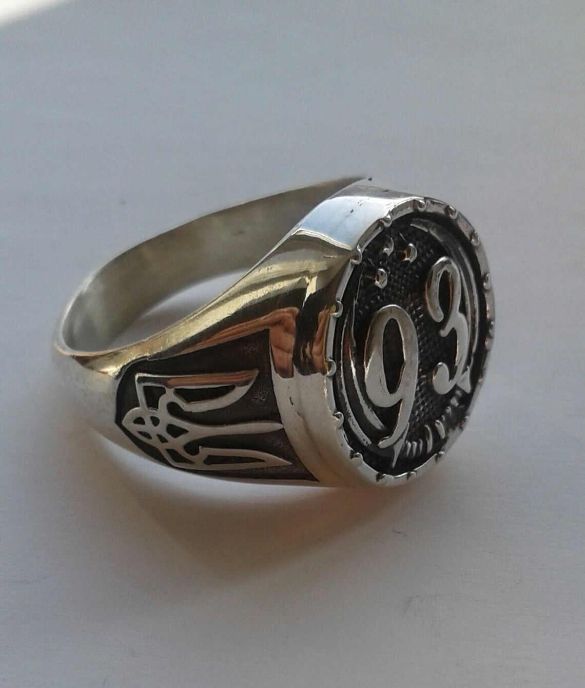 Military Airborne Rings Mens Signet 925 Sterling Silver - Etsy