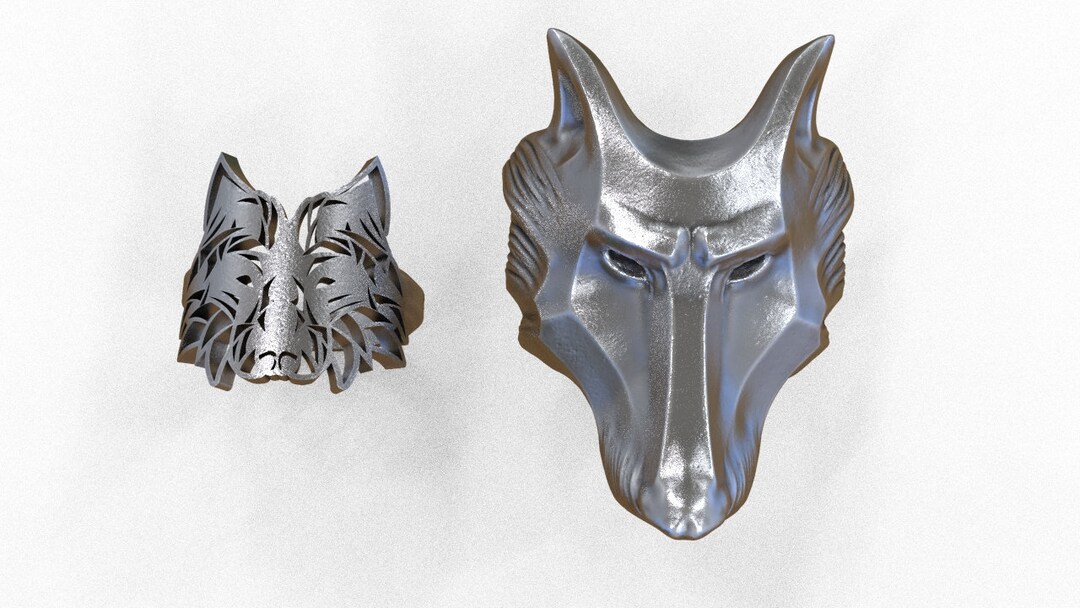 Ring Wolf 3d Model Stl 3d File Ring Jewelry/ STL File for 3D Printing ...