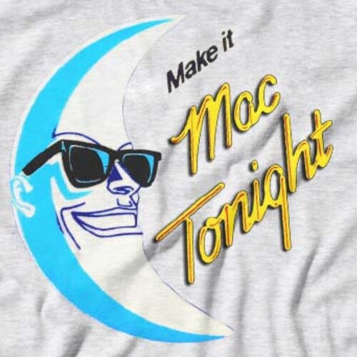 Mac Donalds Moon Man T-shirt Make It Mac Tonight Big Mac - Etsy