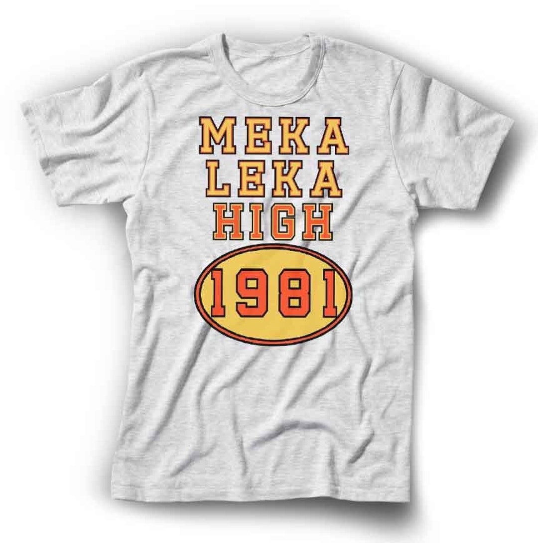 Meka Leka High Funny Pee-wee's School Style Jambl T-shirt ~ Tv Play Fun ...