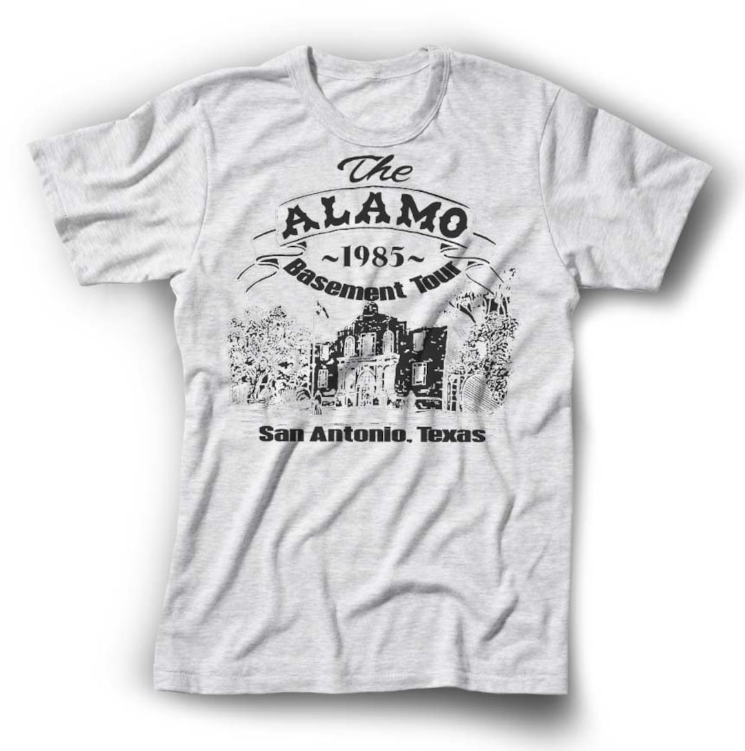 Pee-wee's the Alamo T Shirt ~ 1985 Basement Tour ~ Big Adventure Tee - Etsy