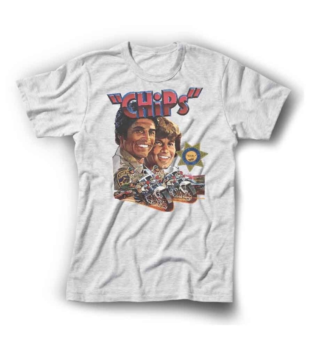 Chips Vintage 1981 Style TV Show Motorcycle Police Cop CA Highway ...
