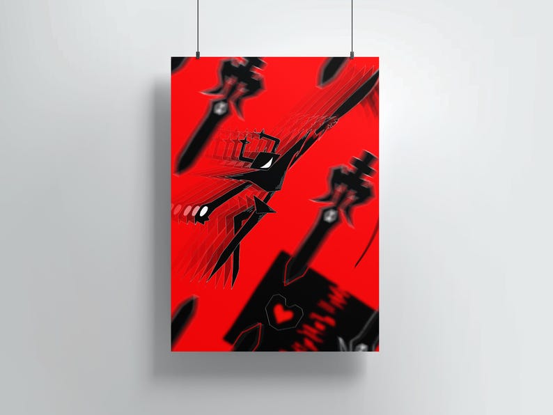 The Roaring Knight Undertale Deltarune - 11" X 14" [FOIL] Art Print - Etsy