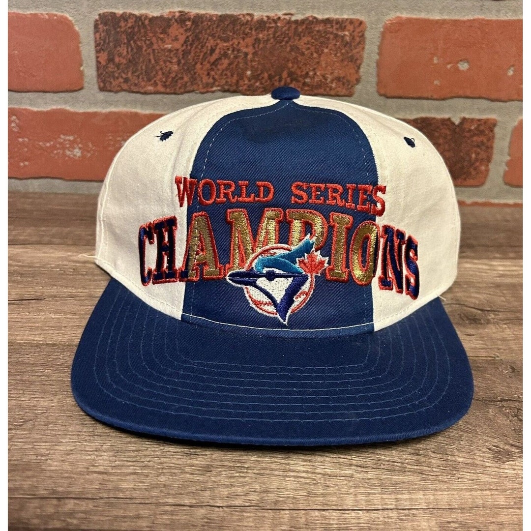 Vtg 1993 Toronto Blue Jays World Series Snapback Mlb Baseball - Etsy