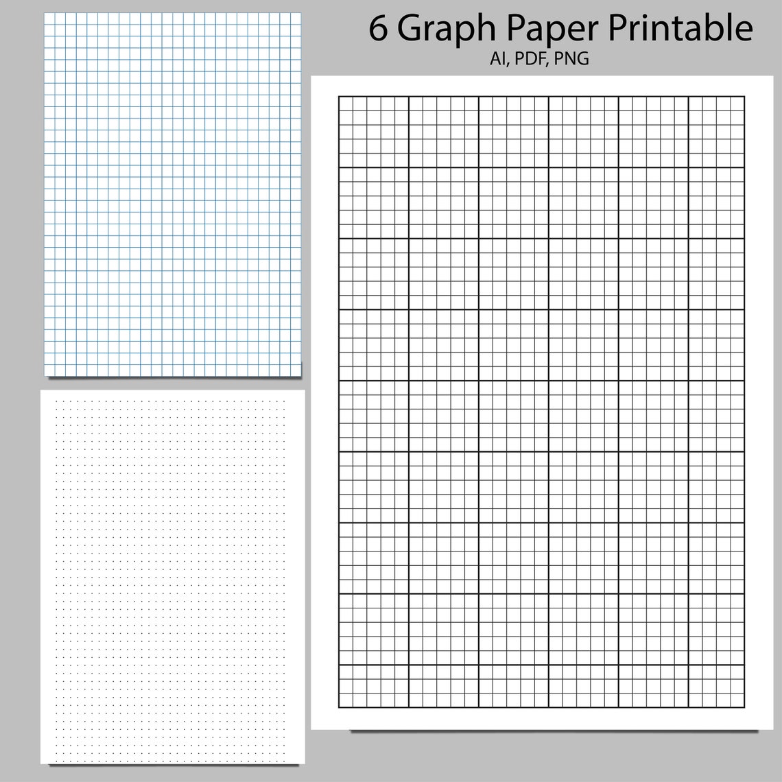 Printable Graph Paper PDF, PNG, AI. Hexagonal Graph Paper, Isometric ...