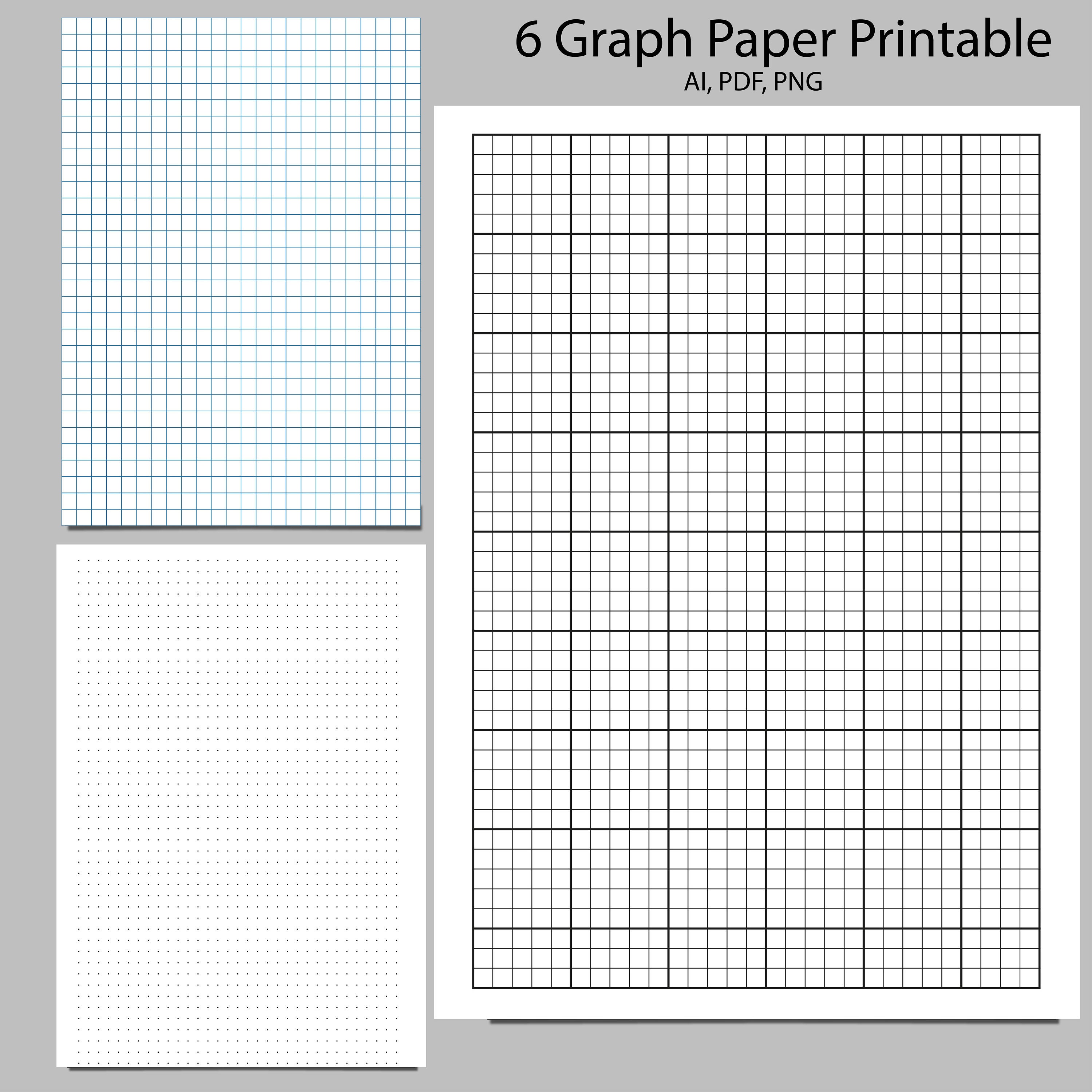 Printable Graph Paper PDF, PNG, AI. Hexagonal Graph Paper, Isometric ...