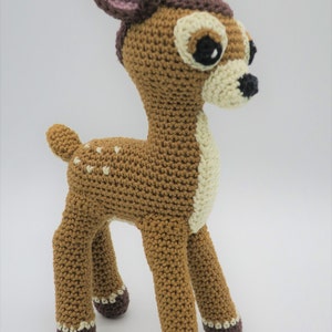 Crochet Pattern Amigurumi Bambi Deer Skunk Flower Meadow - Etsy