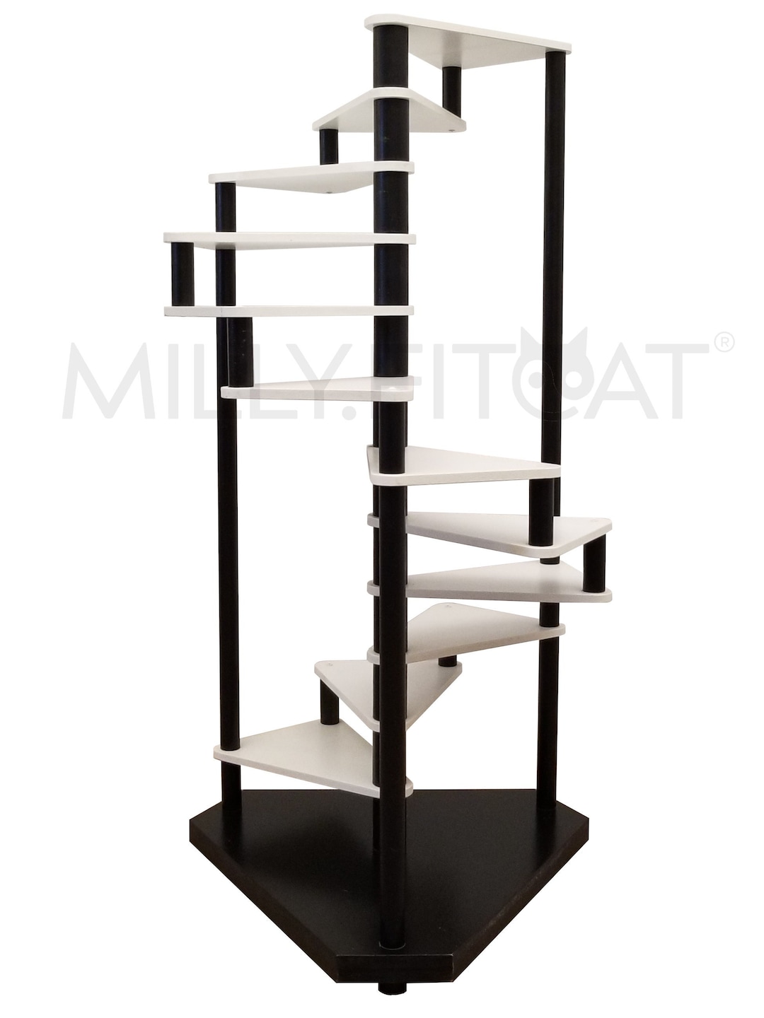 12 Step Cat Stairs (no Perch), Spiral Cat Furniture, Best Cat Tree ...