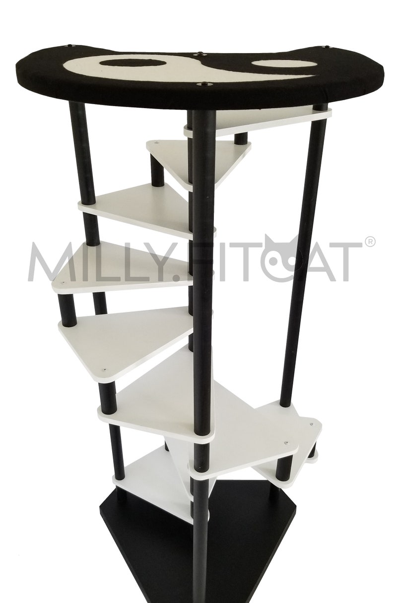 Cat Tree 12 Step Spiral Cat Furniture Best Cat Stairs Etsy