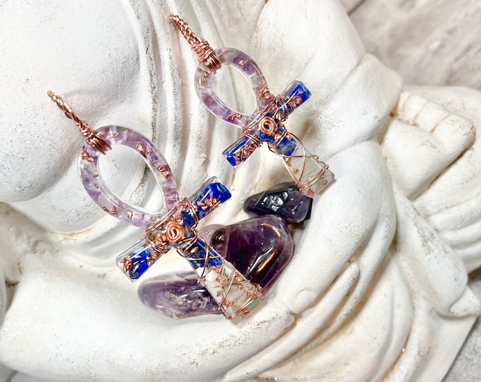 Black Obsidian Ankh/protection - Etsy