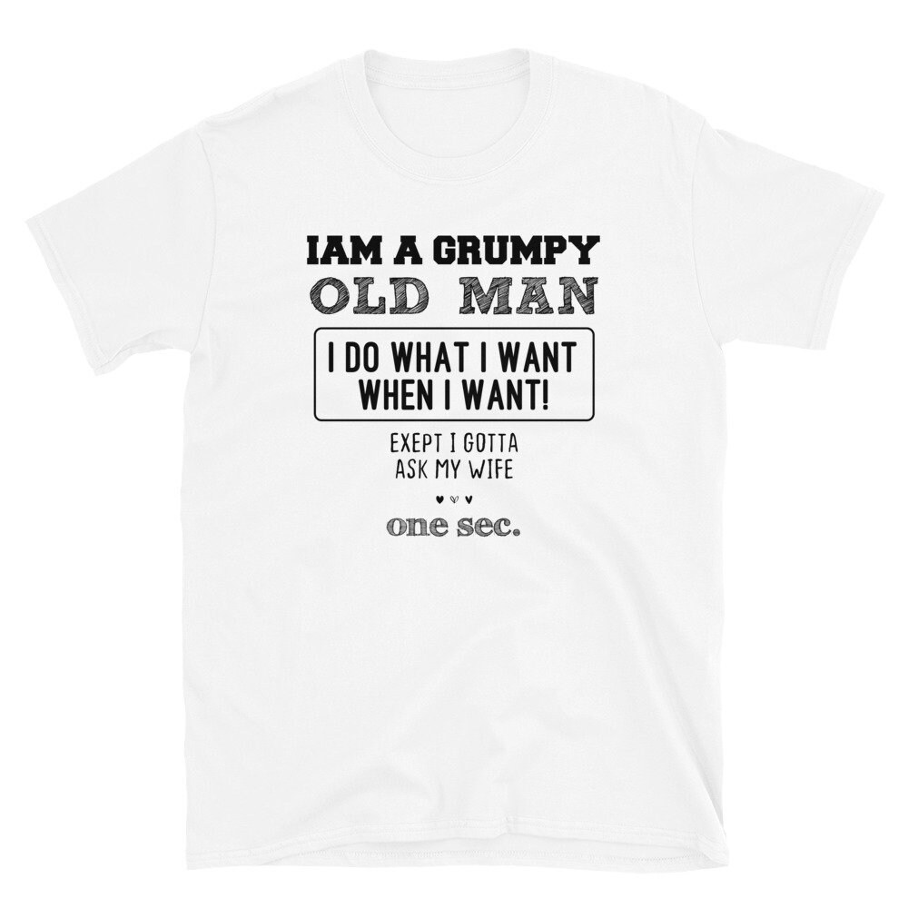 80 Years Old Shirt, Grumpy Old Men Funny Grandpa Tee, 50 Years Old I Am ...