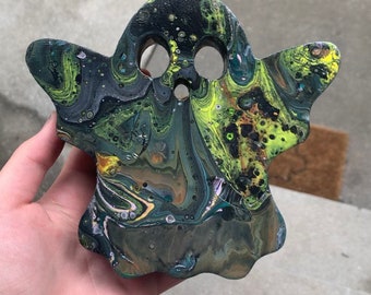 Ghost Light Bulb Ornaments Spooky Halloween Farmhouse Decor - Etsy