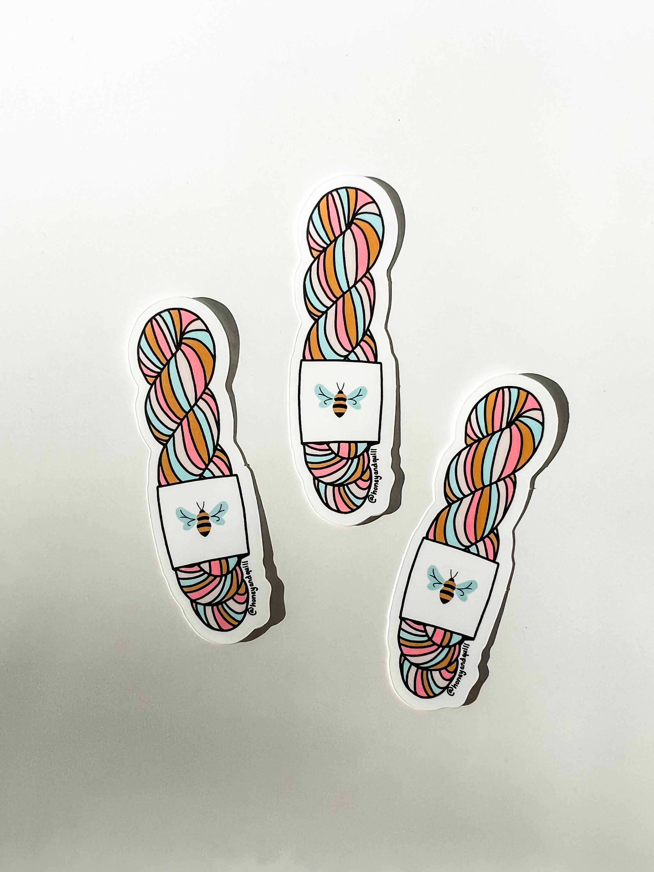 Yarn Sticker Knitting Sticker Crochet Sticker Matte - Etsy