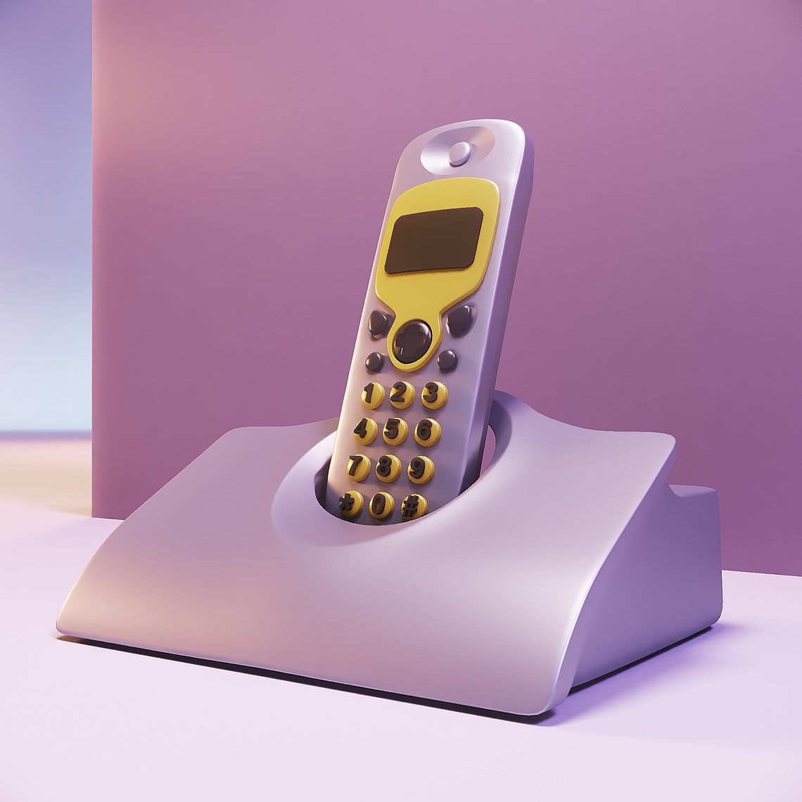 Miniature Dollhouse Furniture Telephone 3d Printed Files Stl, Gabbys ...
