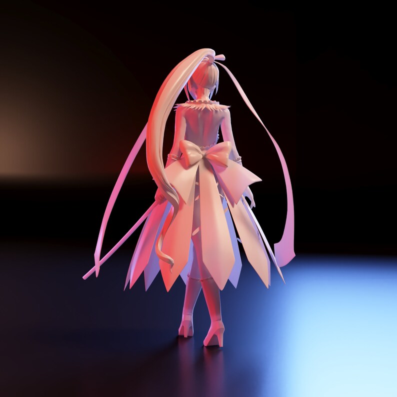 Anime Fighters Women 3d Printed Files Stl Digital Print Set - Etsy