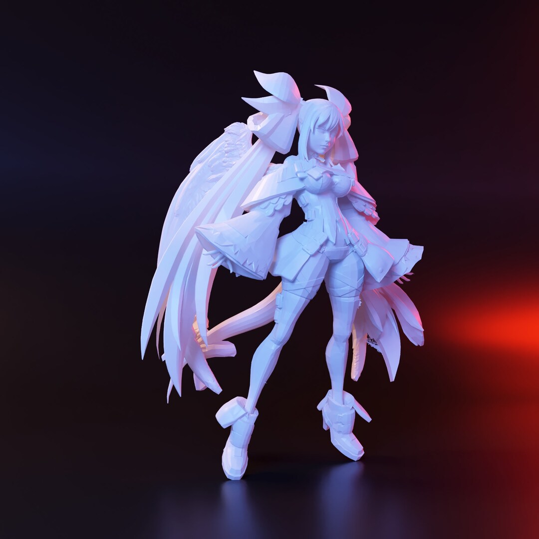 Anime Dizzy GGX 3d Printed Files Stl, Digital Print Set Character ...