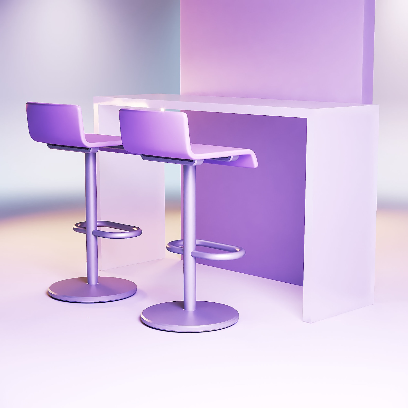 Bar Chair and Bar Counter 3d Printed Stl Files Gabby - Etsy UK