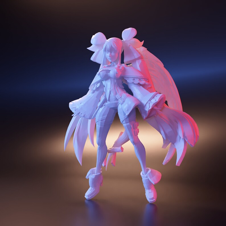 Anime Dizzy GGX 3d Printed Files Stl Digital Print Set - Etsy