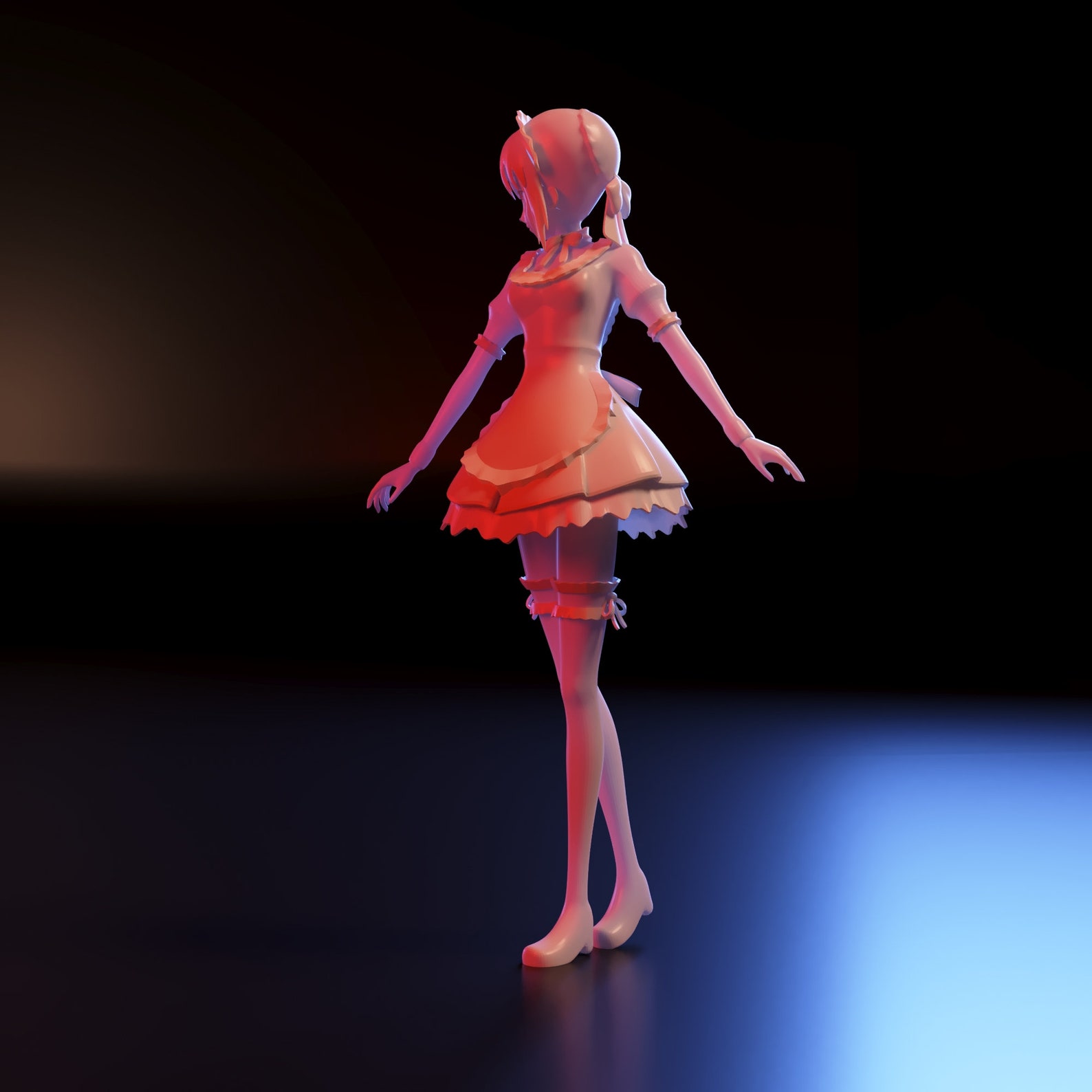 Anime Princes 3d Printed Files Stl Digital Print Set - Etsy
