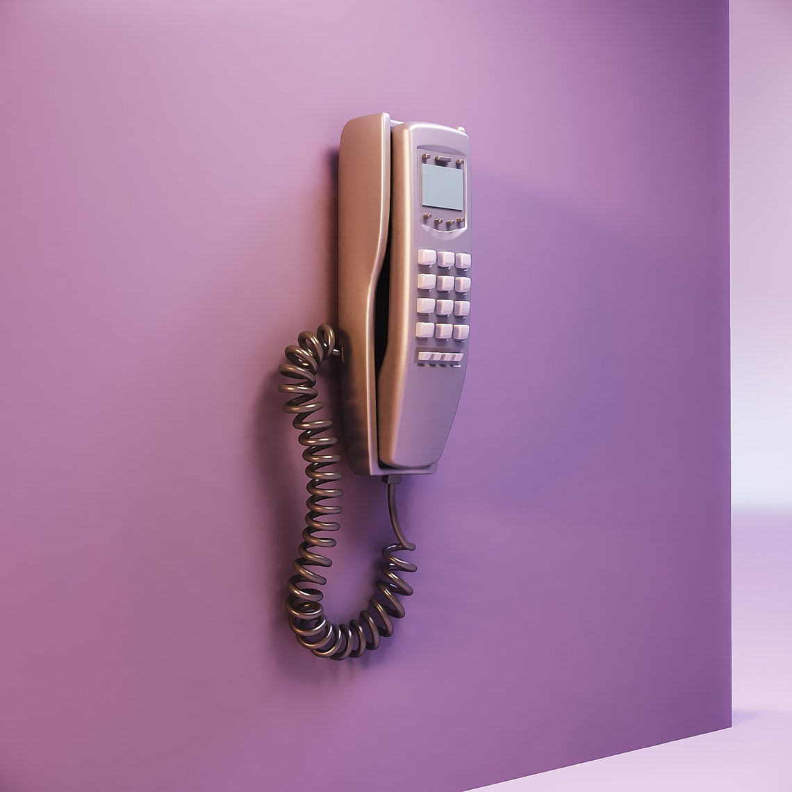 Miniature Dollhouse Furniture Intercom Telephone 3d Printed Files Stl ...