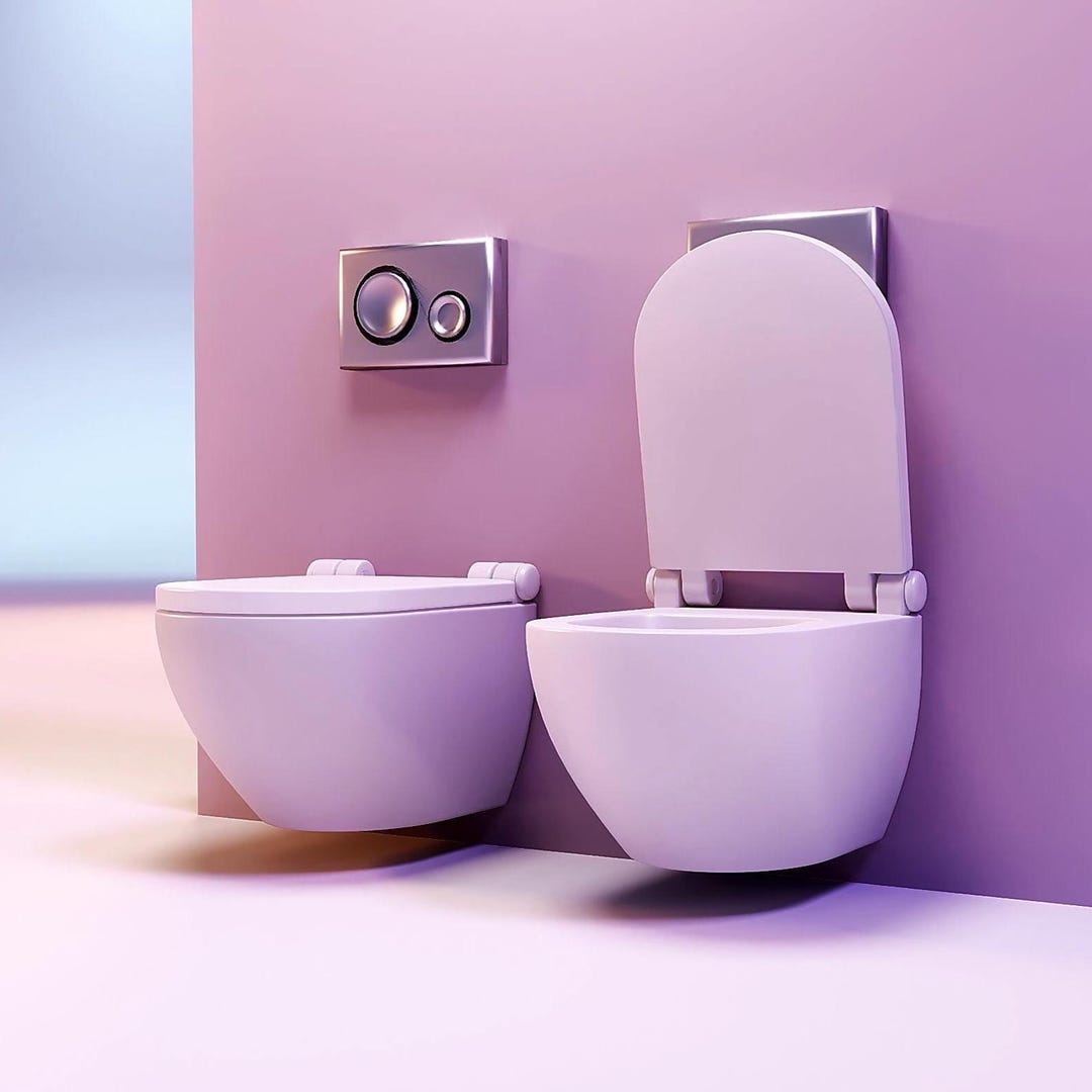 Miniature Toilet STL 1:12 Scale Dollhouse Bathroom Furniture Model - Etsy
