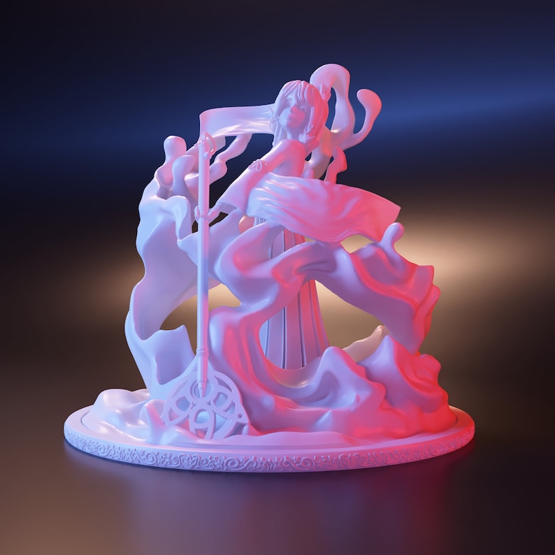 Anime Yuna 3d Printed Files Stl Digital Print Set Character - Etsy
