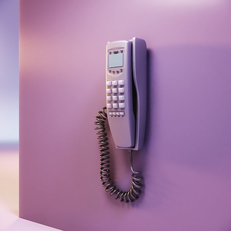 Miniature Dollhouse Furniture Intercom Telephone 3d Printed Files Stl ...