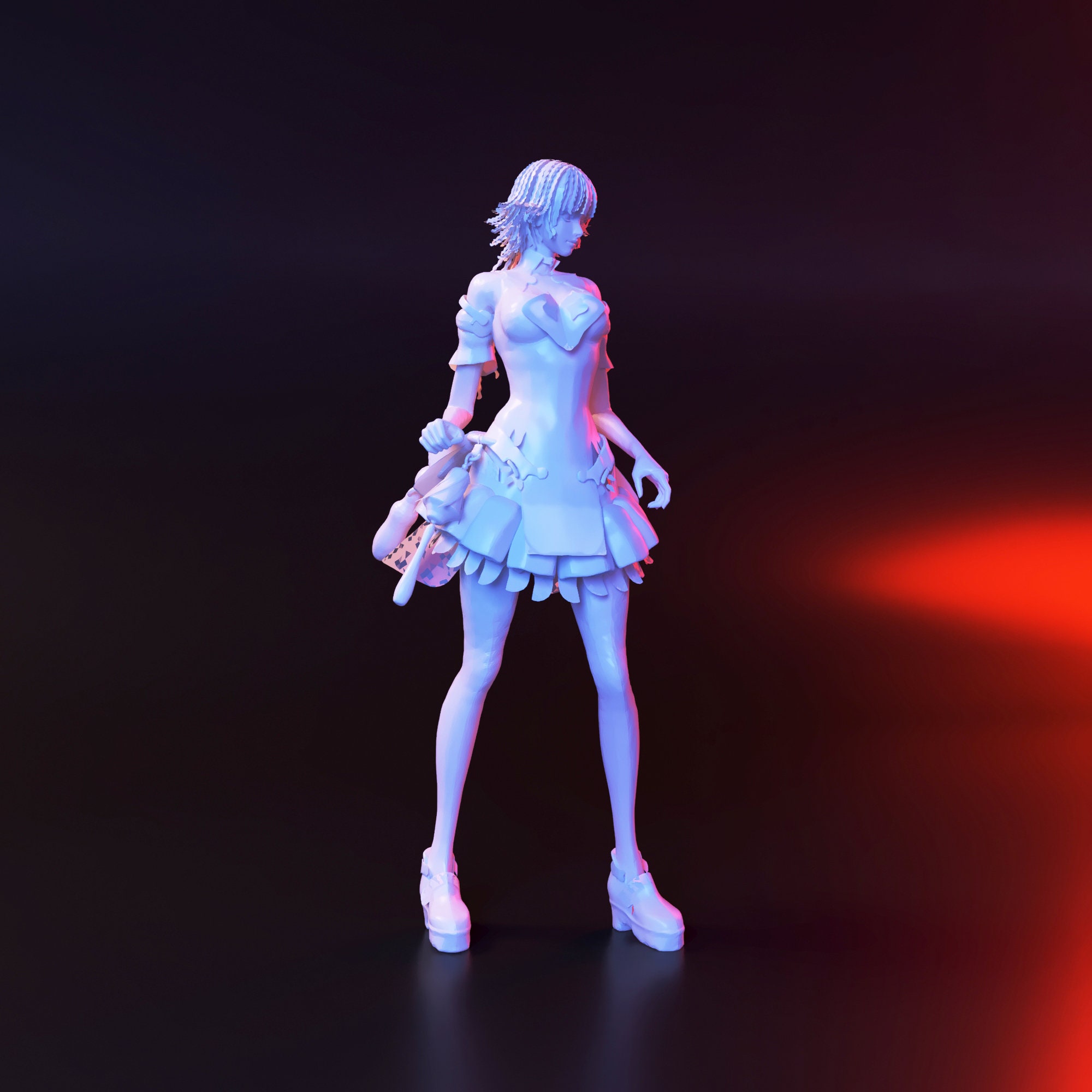 Anime Princes 3d Printed Files Stl Digital Print Set - Etsy