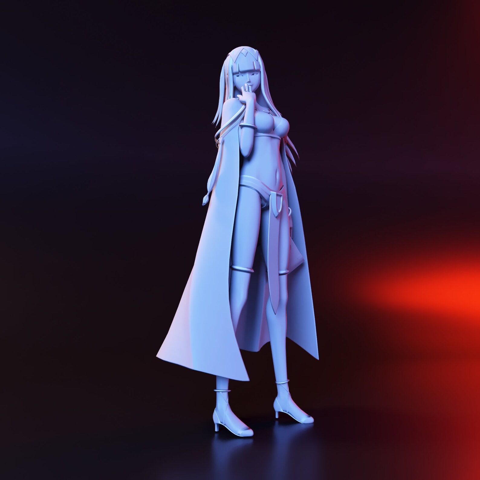 Anime Sally 3d Printed Files Stl, Digital Print Set Character ...