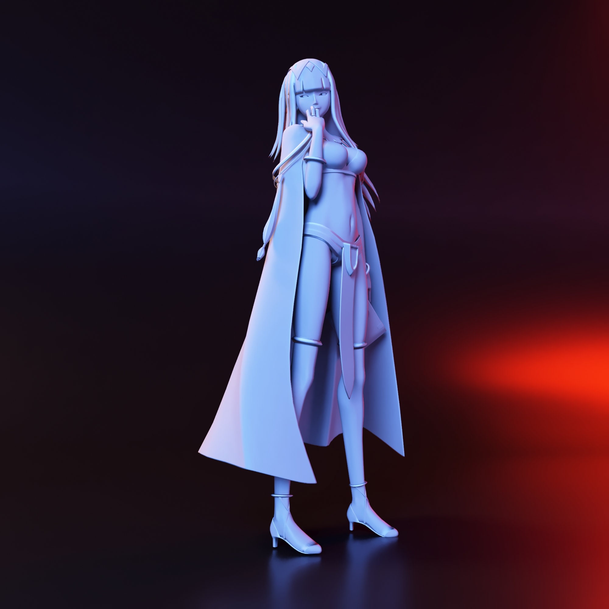 Anime Sally 3d Printed Files Stl, Digital Print Set Character ...