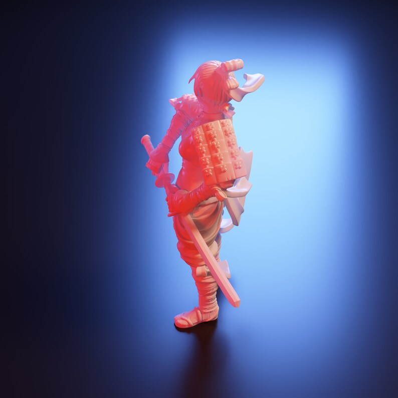 Anime Kunoichi Ninja 3d Printed Files Stl, Digital Print Set Character ...