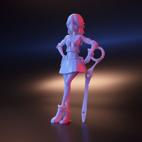 Anime Ahri League of Legends 3d Printed Files Stl, Digital Print Set ...