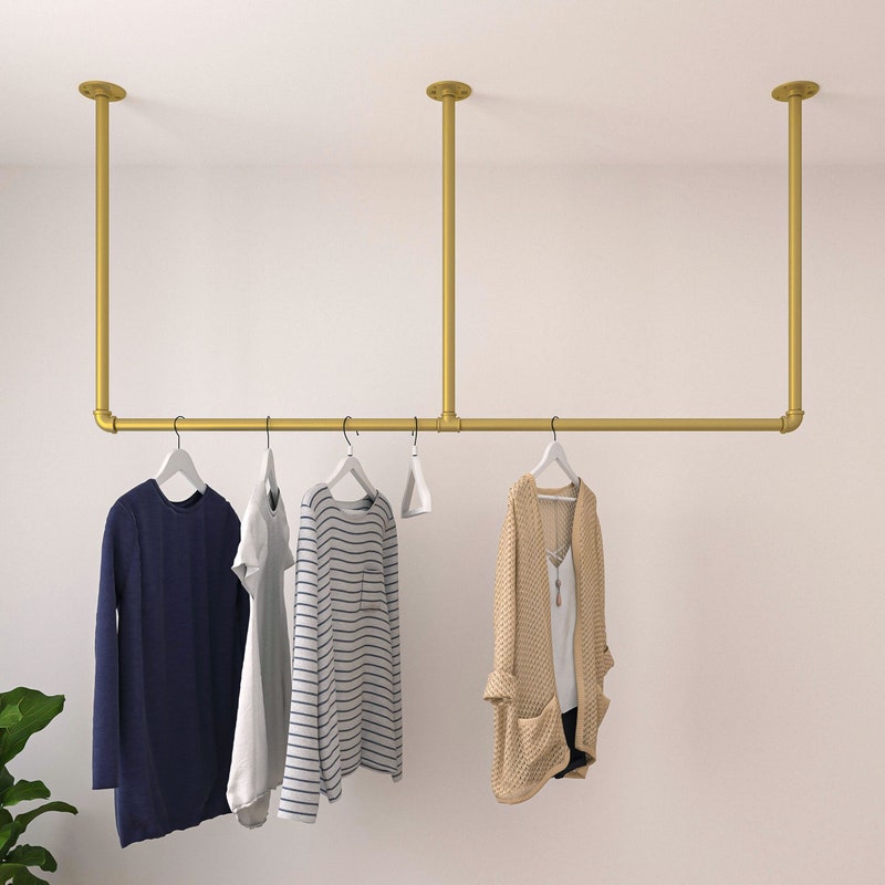 Gold Pipe Shelves - Etsy