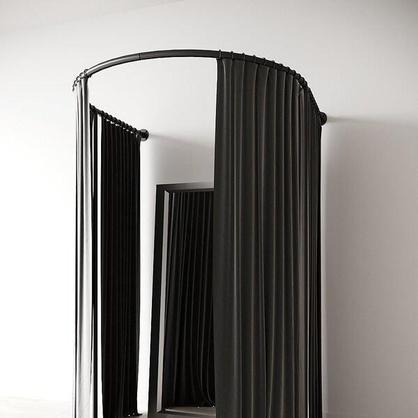 Changing Room Curtain Rail - Etsy