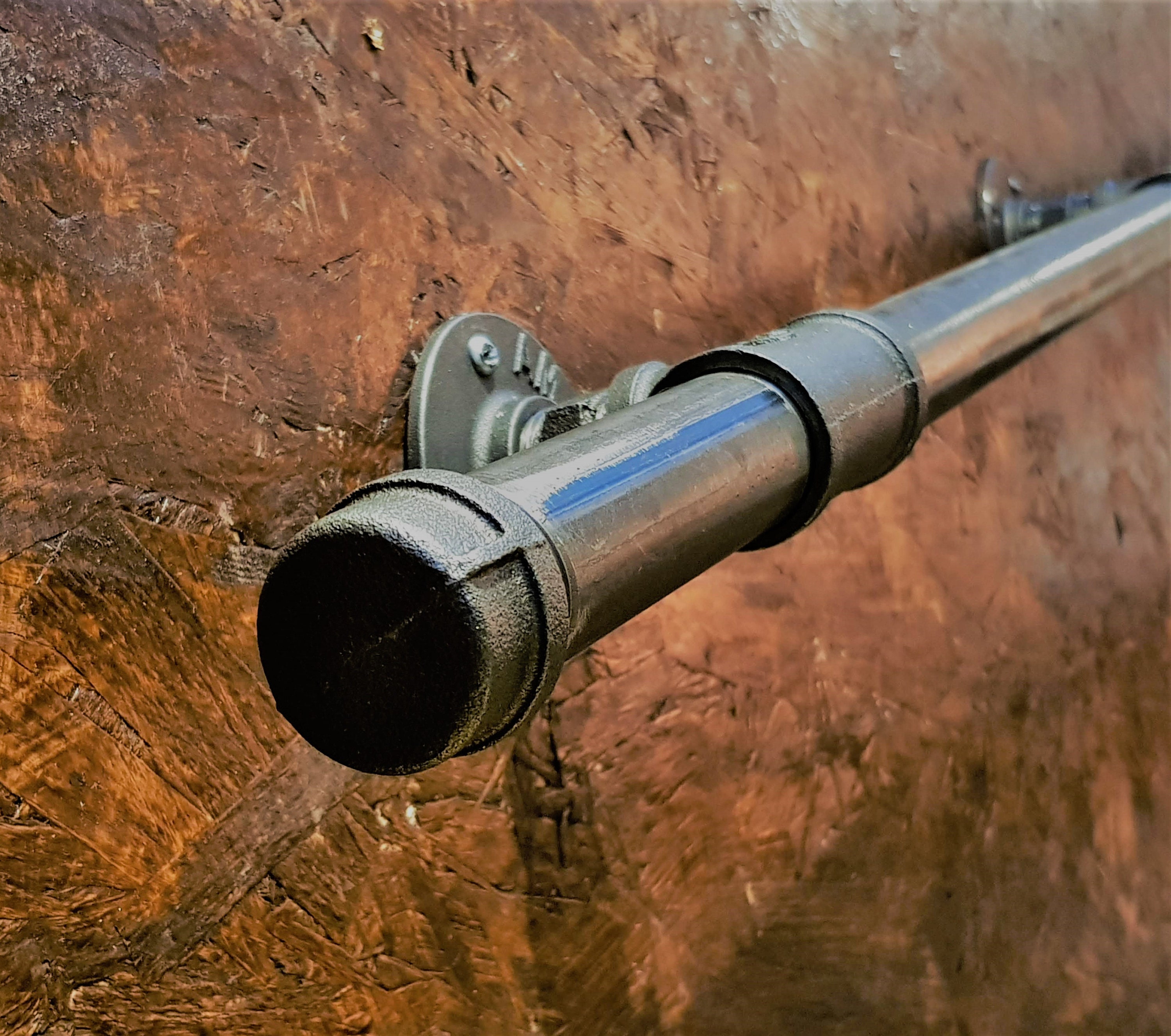 Industrial Iron Pipe Stair Handrailbannistergrab Rails | Etsy UK