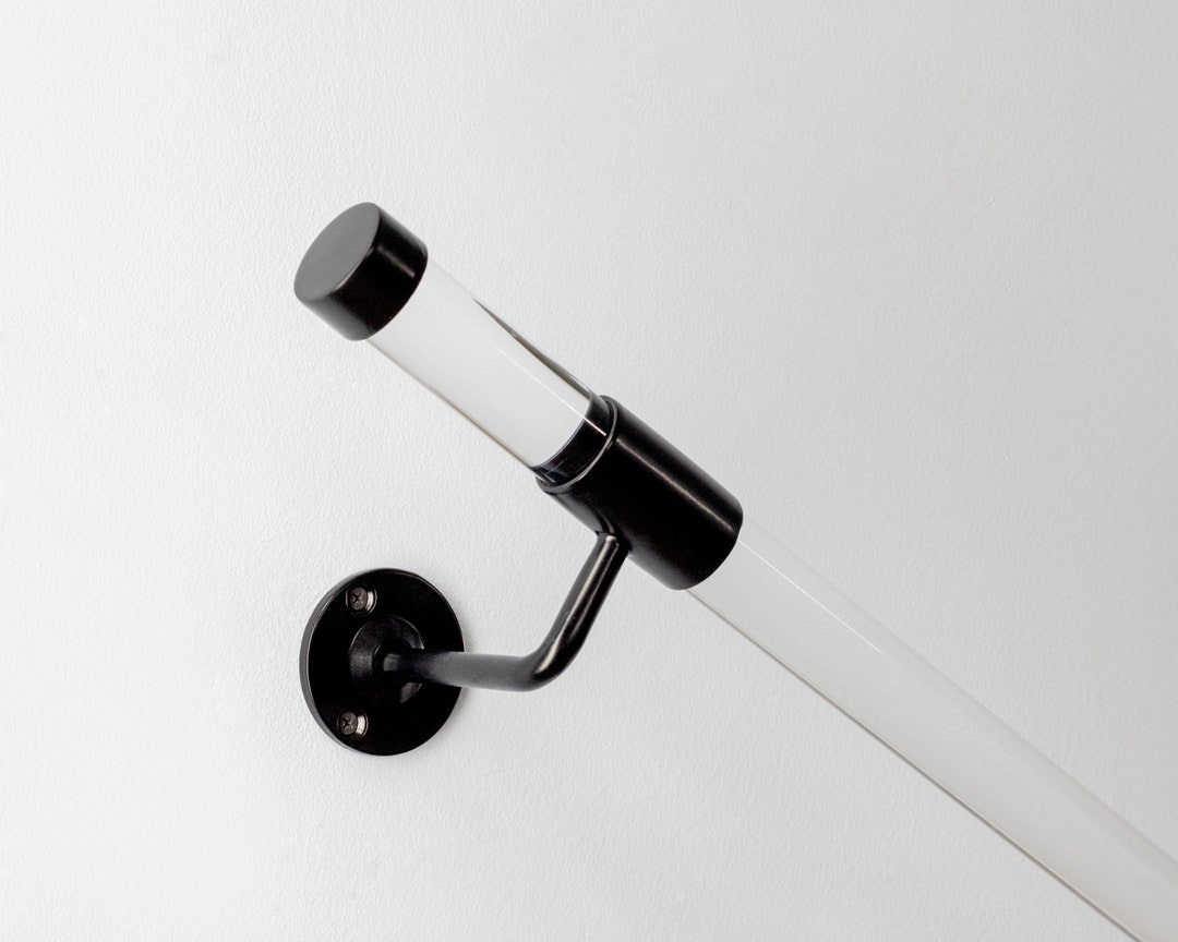Custom Lucite Handrail Kit: Modern Staircase Rail, DIY - Etsy