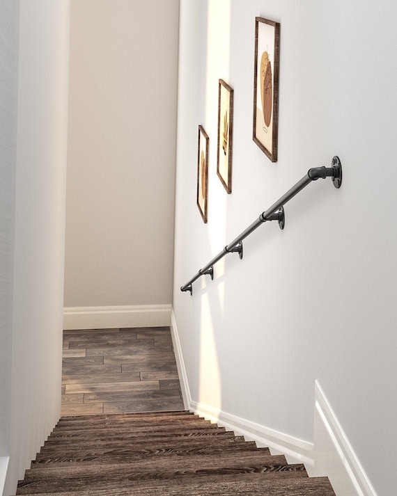 Basement Stair Handrails
