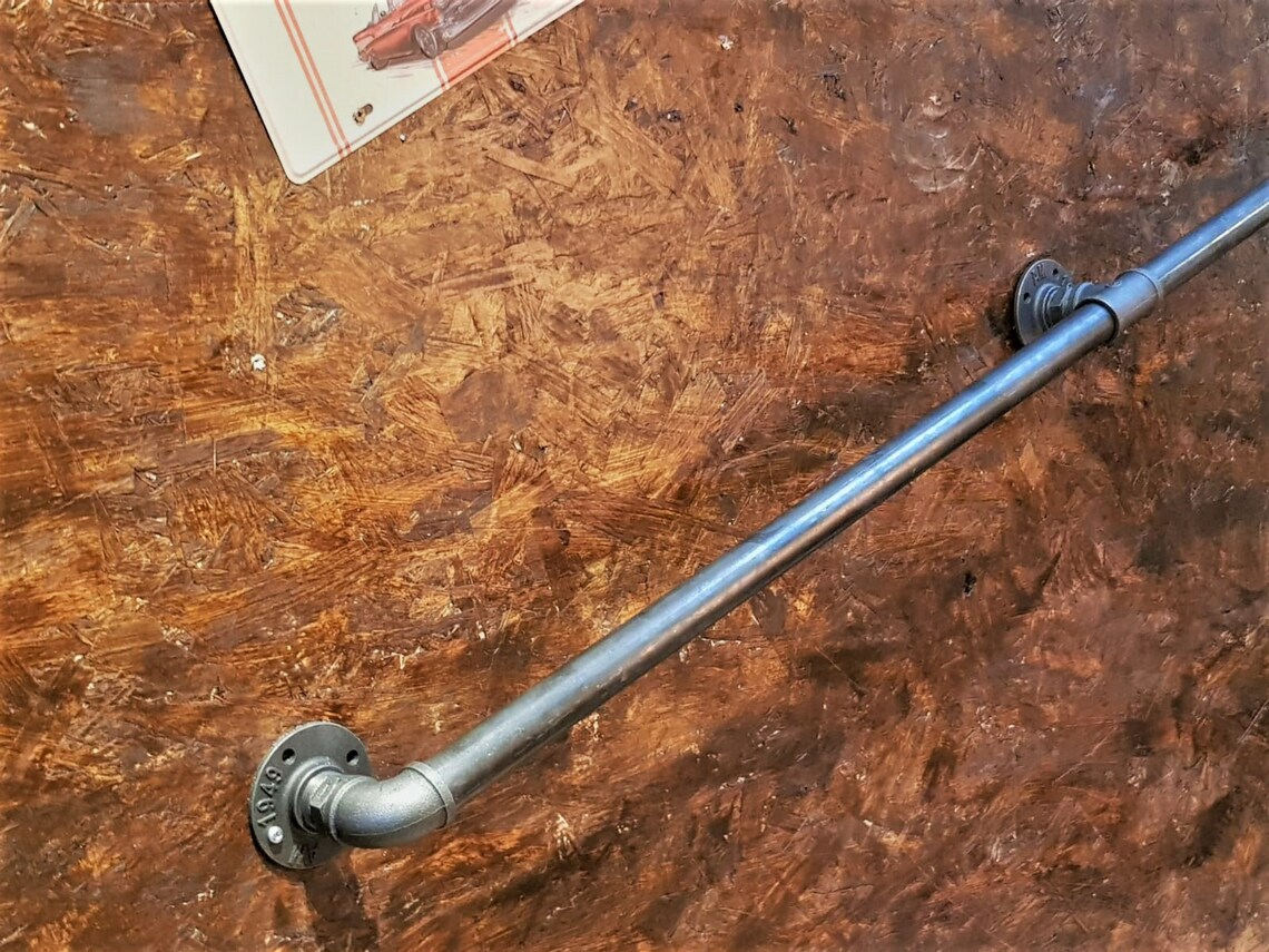 Industrial Pipe Handrail for Stairs Industrial Safety - Etsy
