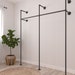 Industrial Closet Pipe Clothes Rail, Clothes Storage Industrial Pipe ...