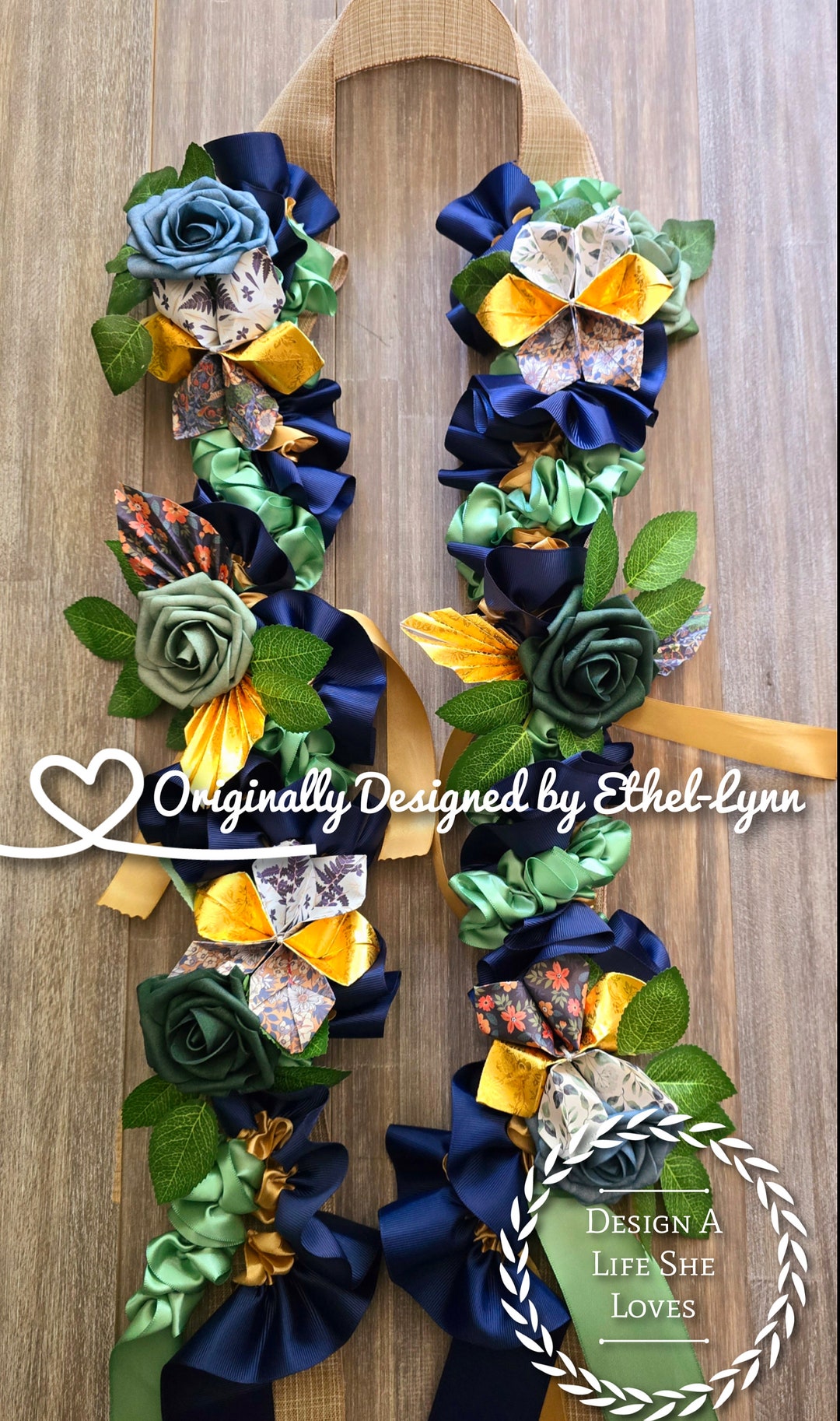 Signature Lei Design Name: Iolani "royal Hawk" Graduation/celebration ...